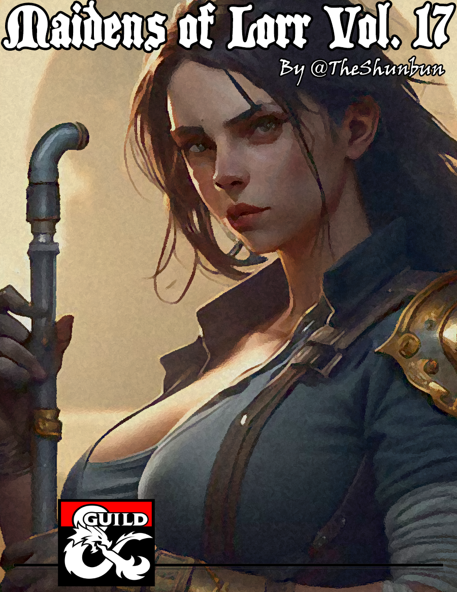 Maidens of Lorr Vol. 17 - 3 premade NPCs - Dungeon Masters Guild | DriveThruRPG