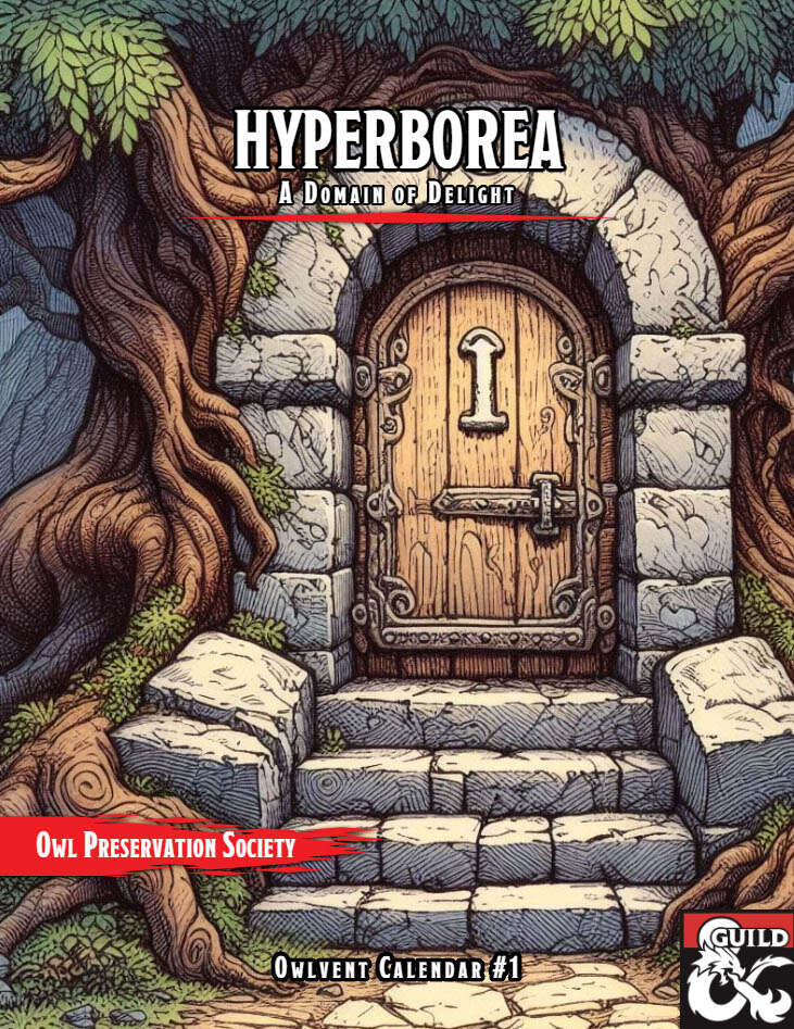 Owlvent Calendar #1 Hyperborea - Dungeon Masters Guild | DriveThruRPG