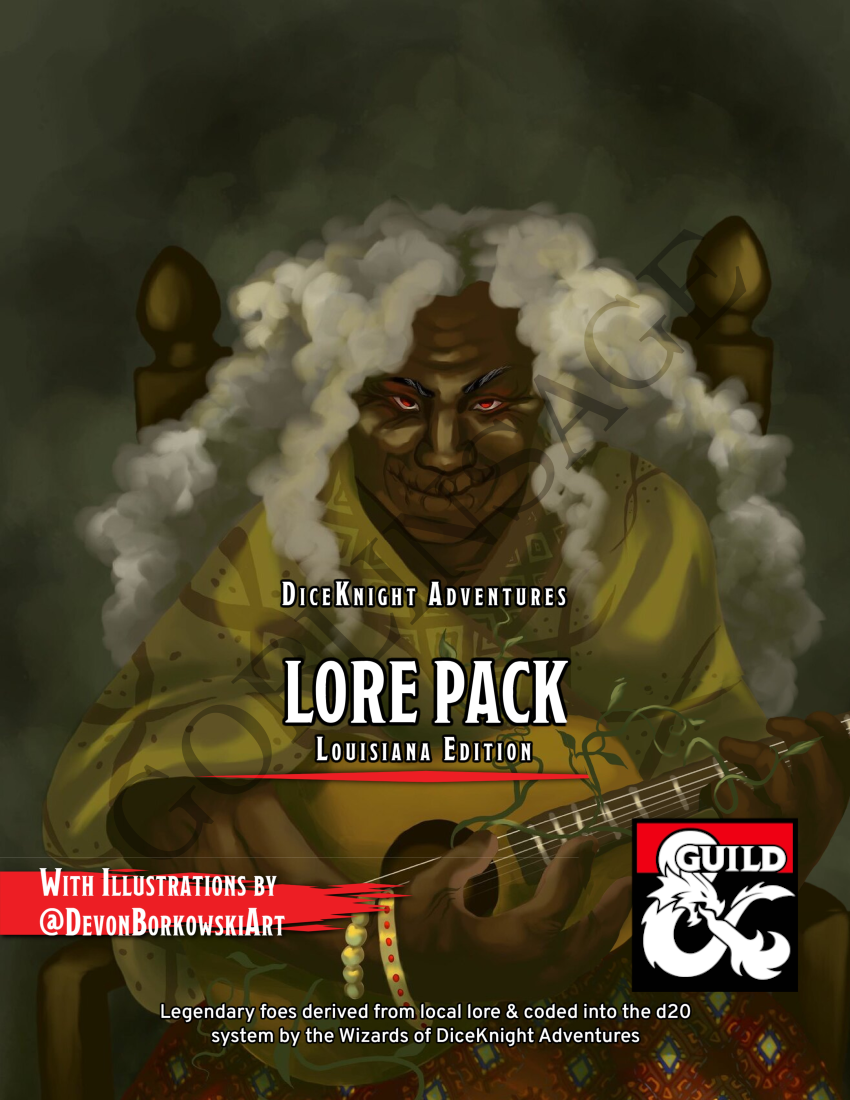 Louisiana Lore Pack: Julia Brown - Dungeon Masters Guild | DriveThruRPG