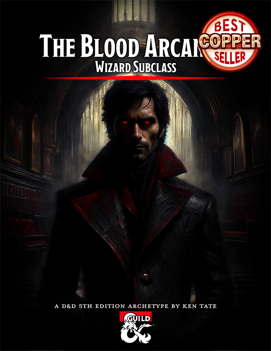 The Blood Arcanist - Dungeon Masters Guild | DriveThruRPG