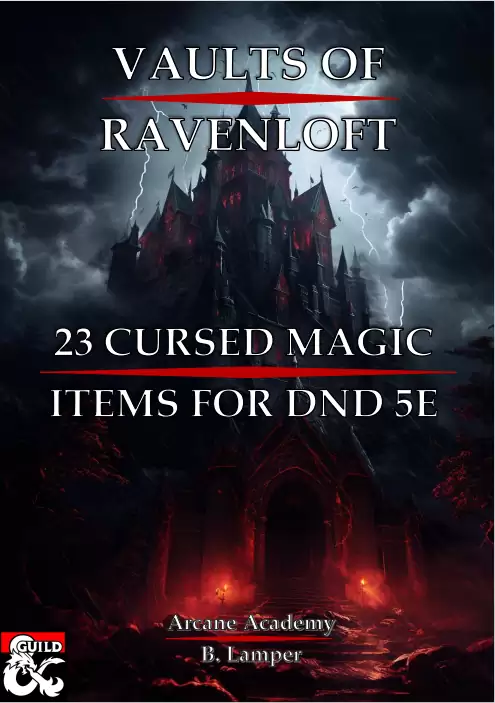 Vaults of Ravenloft: 23 Cursed Magic Items - Arcane Academy - Dungeon ...