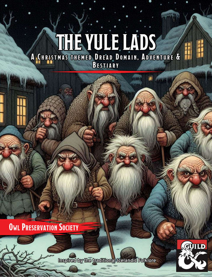 The Yule Lads - Xmas Themed Dread Domain, Adventure & Bestiary ...