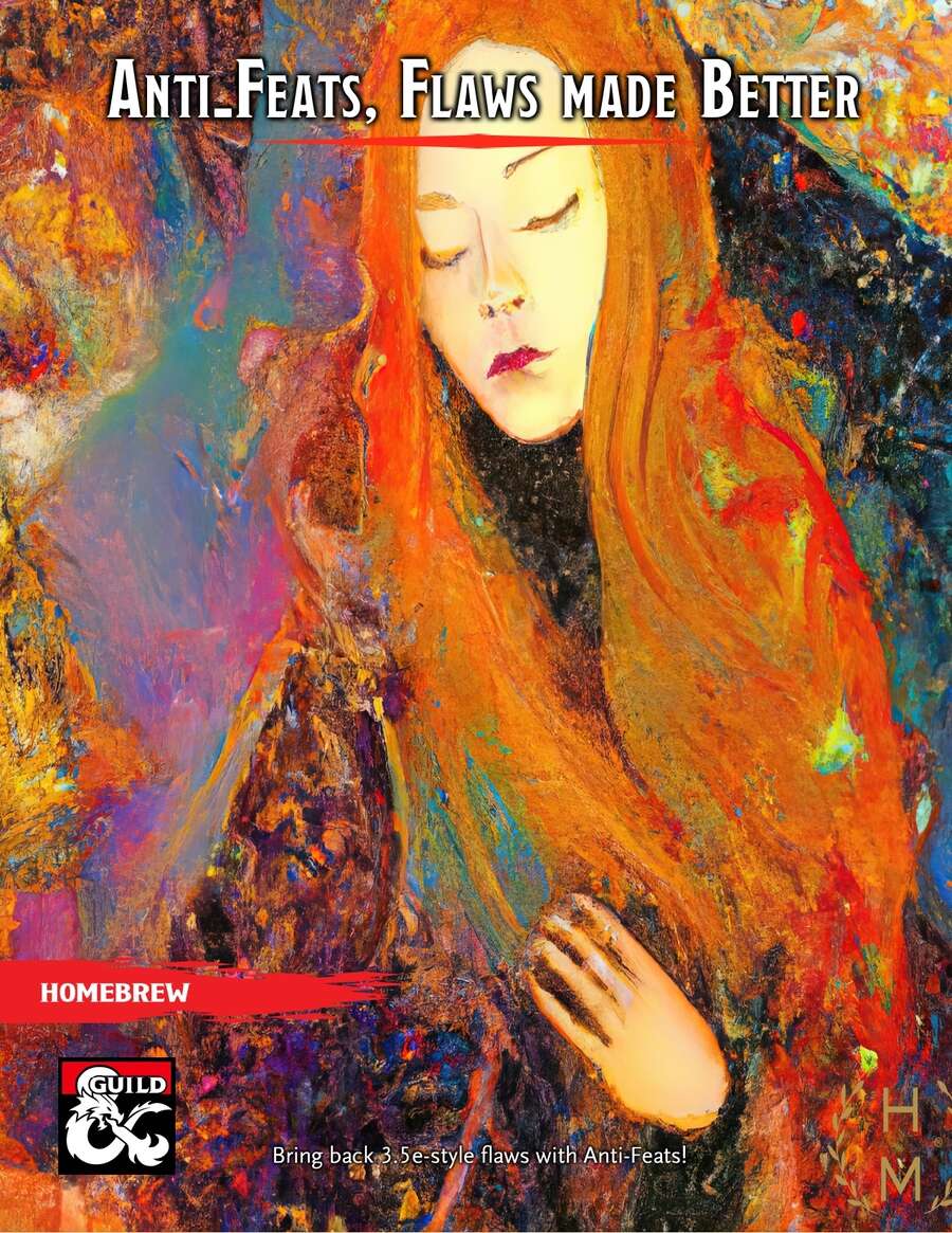 Anti-Feats, Flaws made Better - Dungeon Masters Guild | DriveThruRPG