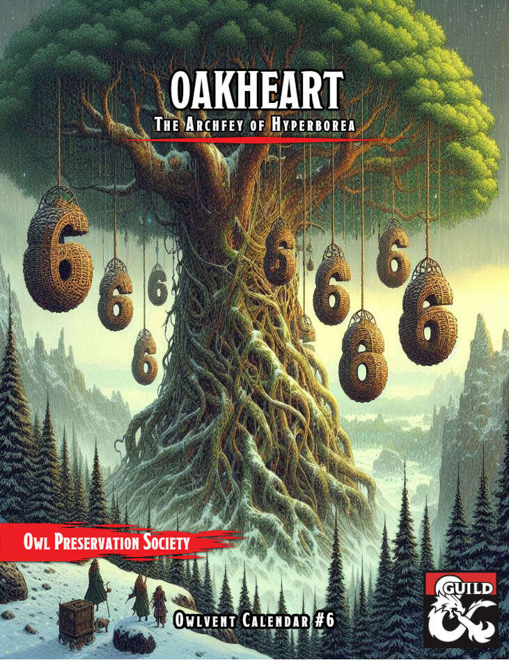 Owlvent Calendar #6 Oakheart - Dungeon Masters Guild | DriveThruRPG