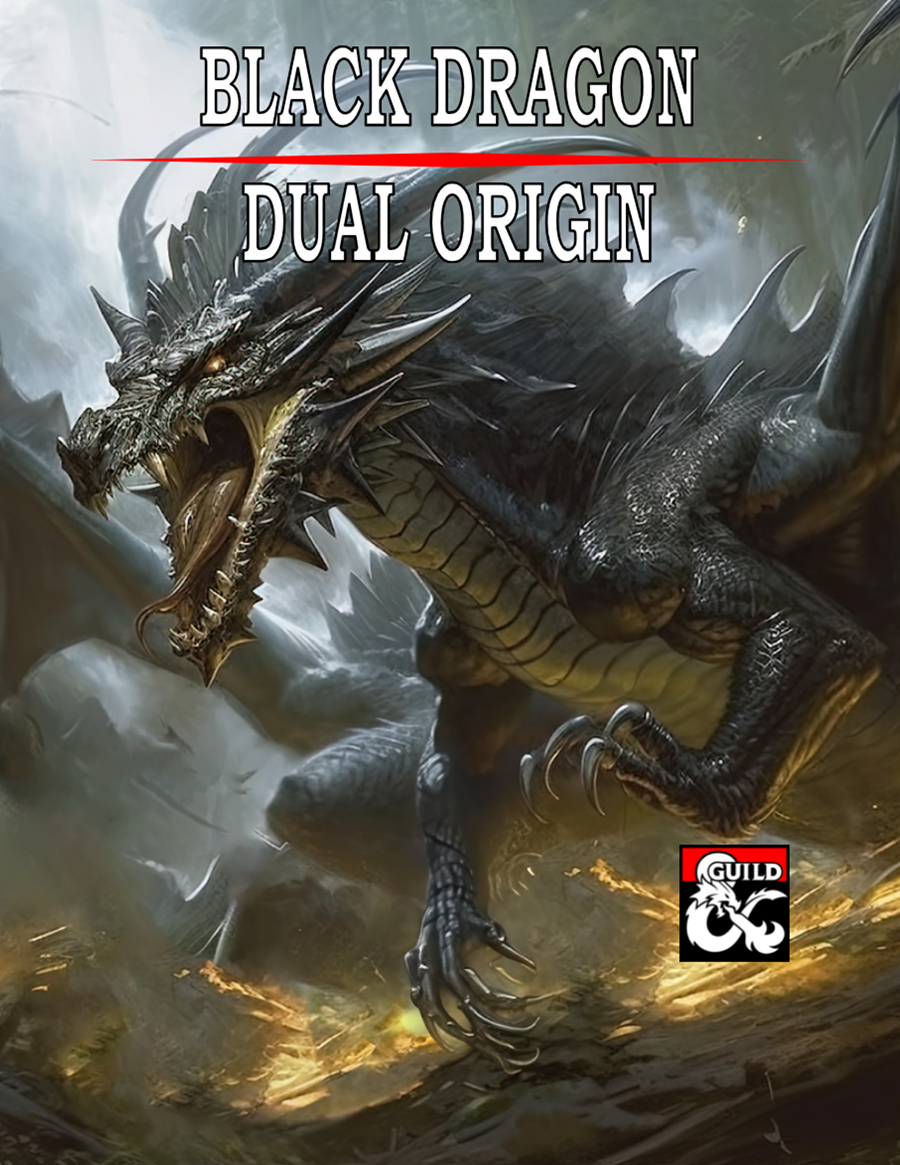 Black Dragon Dual Origin - Dungeon Masters Guild | DriveThruRPG