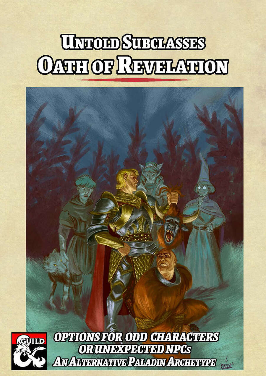 Untold Subclasses - Oath of Revelation - Dungeon Masters Guild ...