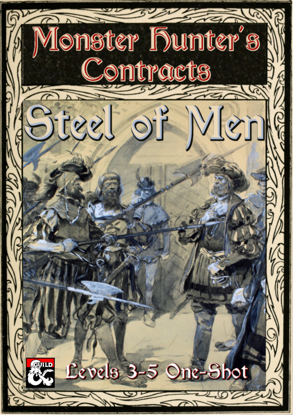 Monster Hunter's Contracts: Steel of Men - Dungeon Masters Guild | DriveThruRPG