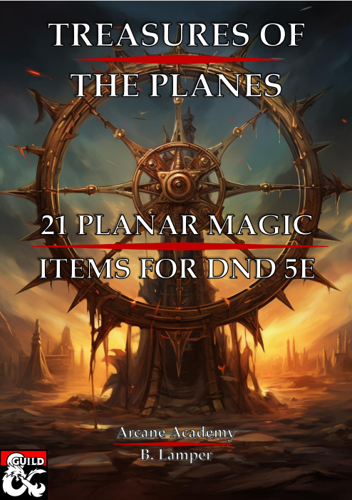 Treasures of the Planes: 21 Planar Magic Items - Arcane Academy ...