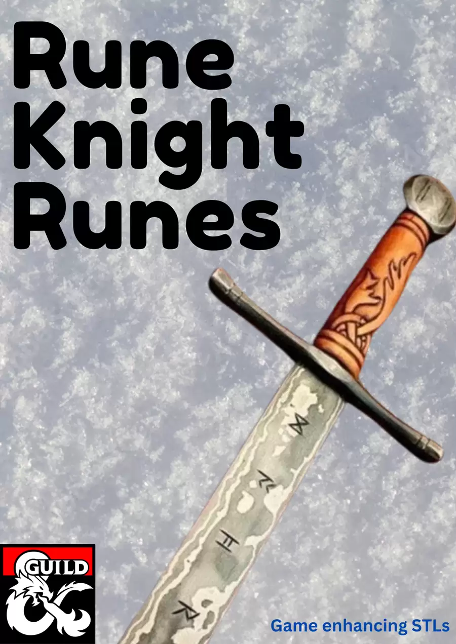 Rune Knight Fighter Runes - STLs - Dungeon Masters Guild | DriveThruRPG