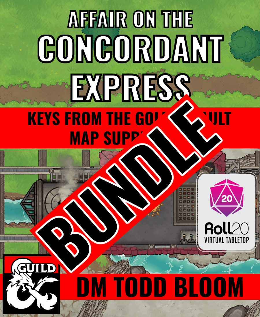 KftGV: Concordant Express Maps (Downloads AND Roll20) [BUNDLE ...