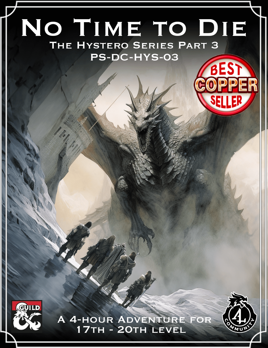 No Time to Die PS-DC-HYS-03 (5e) - Dungeon Masters Guild | DriveThruRPG