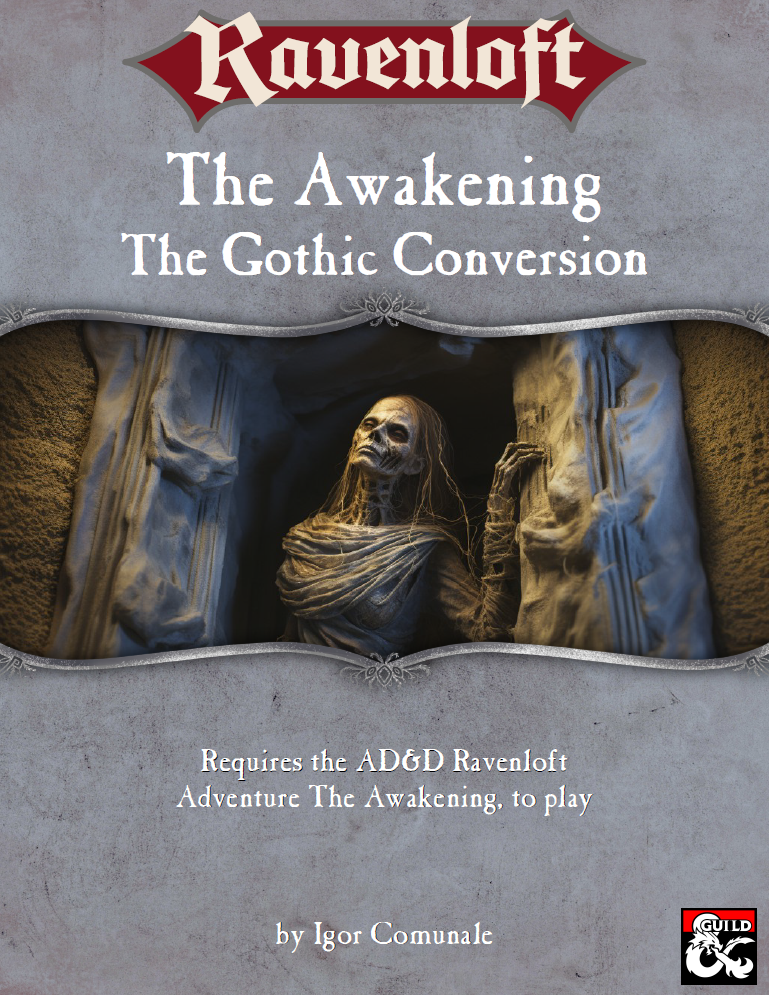 The Awakening - The Gothic Conversion - Dungeon Masters Guild | DriveThruRPG