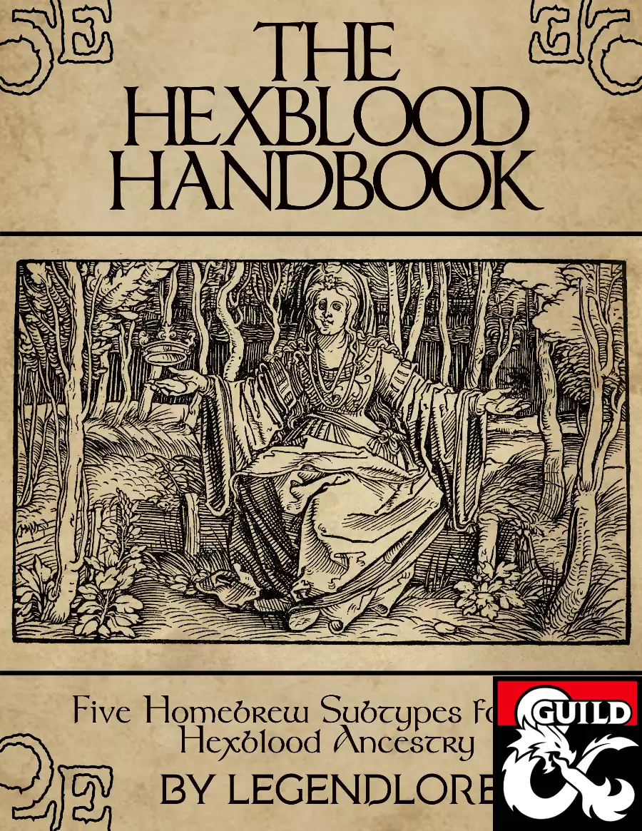 The Hexblood Handbook - Dungeon Masters Guild | DriveThruRPG