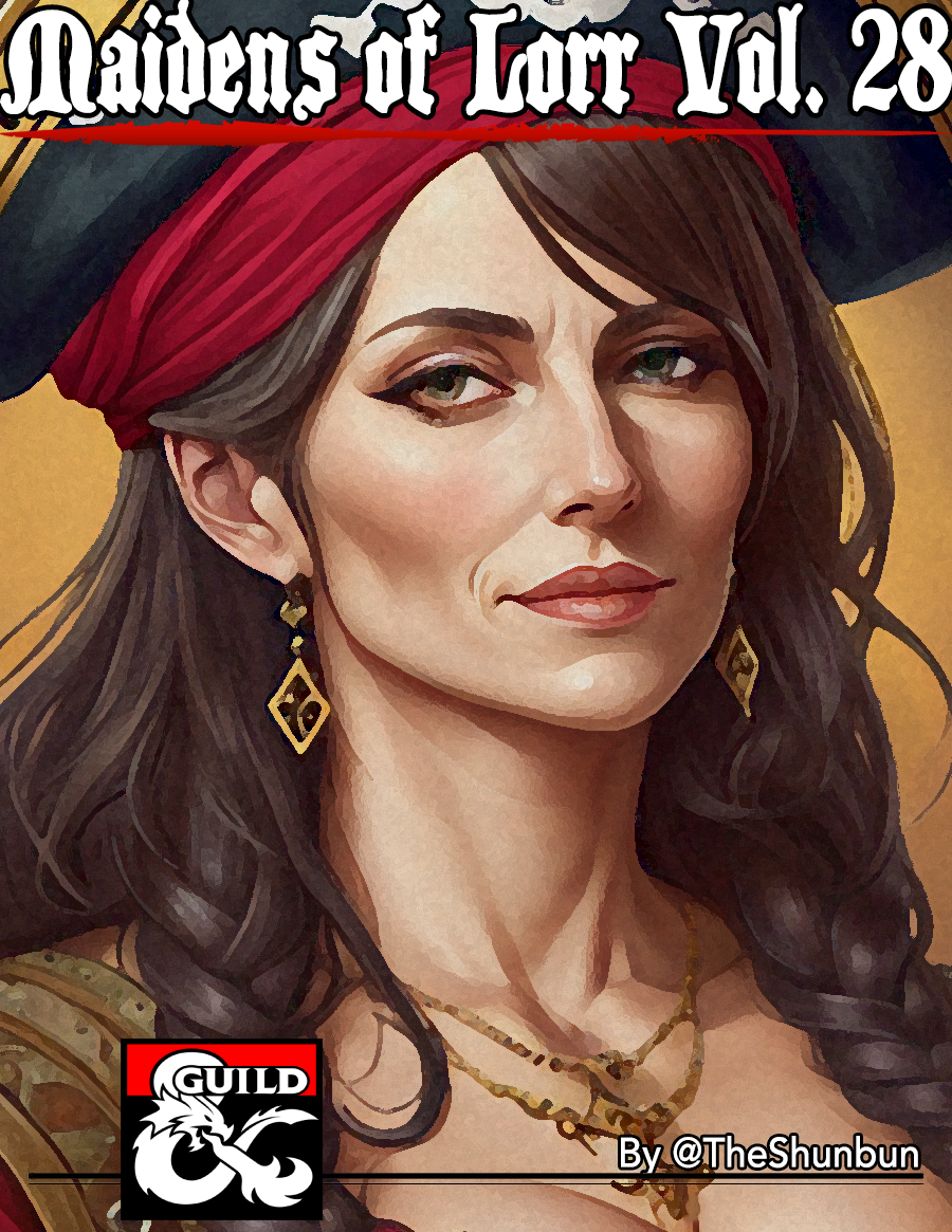 Maidens of Lorr Vol. 28 - 3 premade NPCs - Dungeon Masters Guild | DriveThruRPG