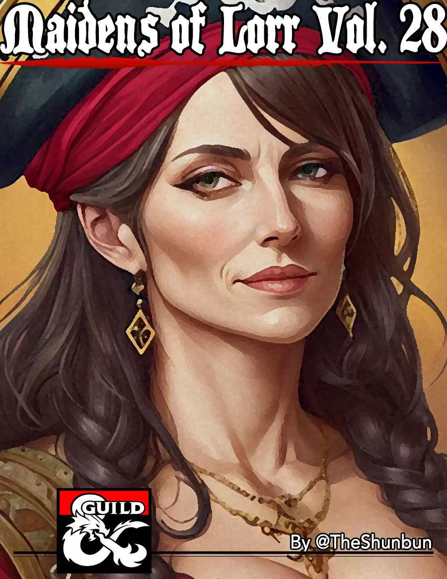 Maidens of Lorr Vol. 28 - 3 premade NPCs - Dungeon Masters Guild | DriveThruRPG