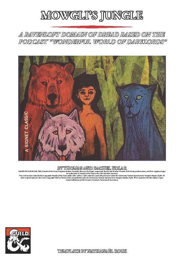 Mowgli's Jungle: A Ravenloft Domain of Dread - Dungeon Masters Guild ...