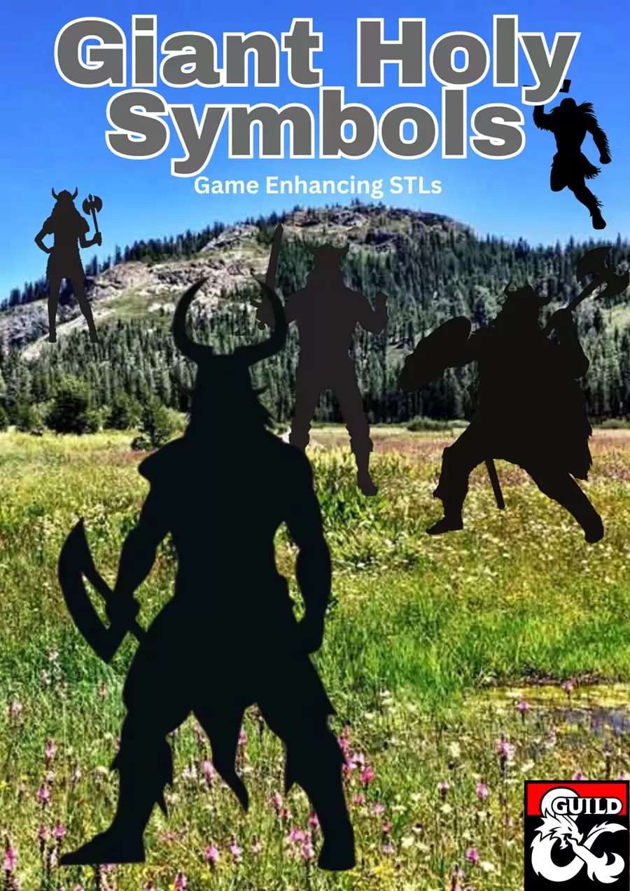 Giant Holy Symbols - STLs - Dungeon Masters Guild | DriveThruRPG