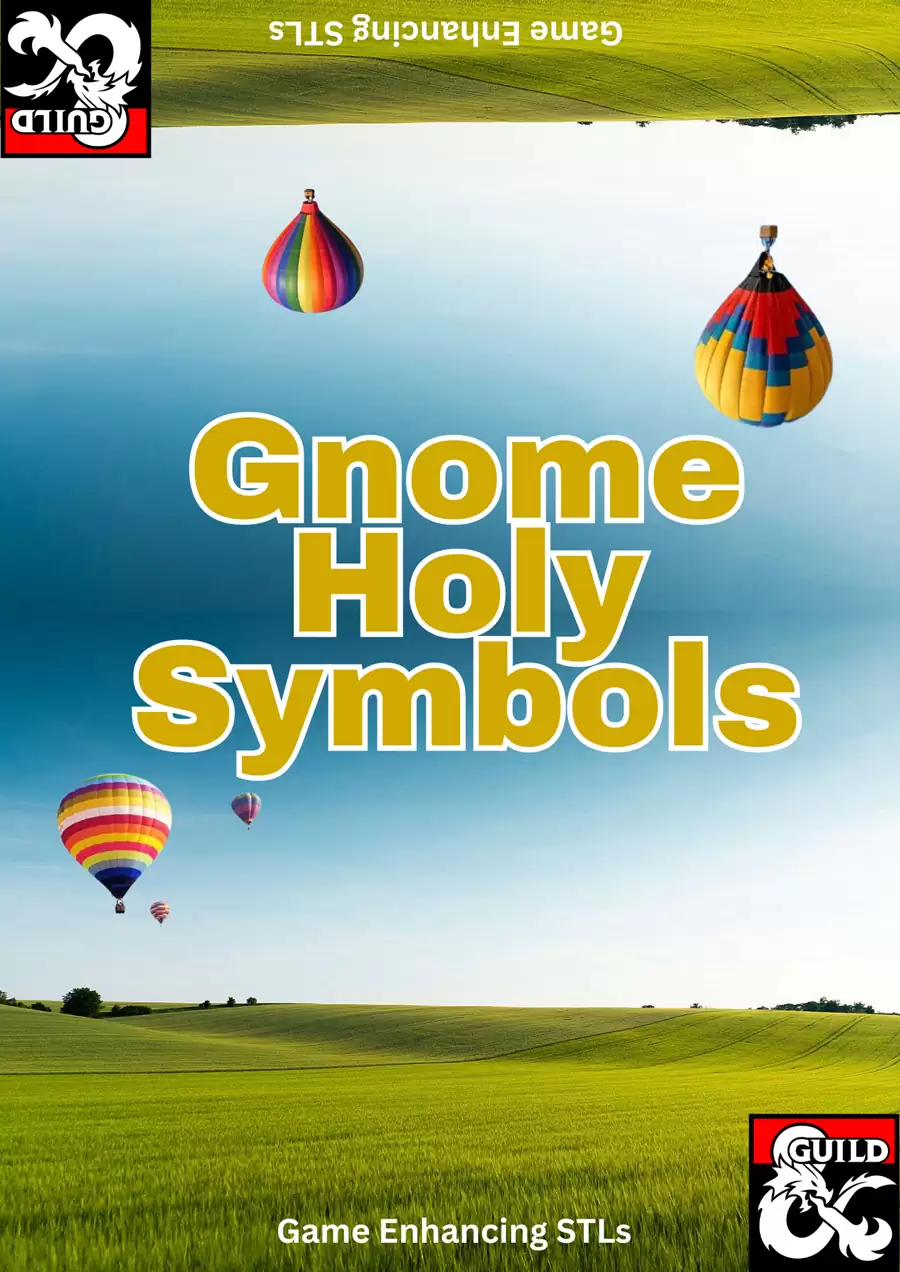 Gnome Holy Symbols - STLs - Dungeon Masters Guild | DriveThruRPG