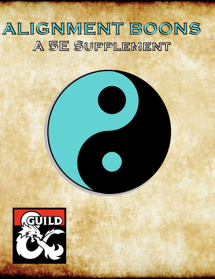 Alignment Boons: 5E Alignment Alternative - Dungeon Masters Guild ...