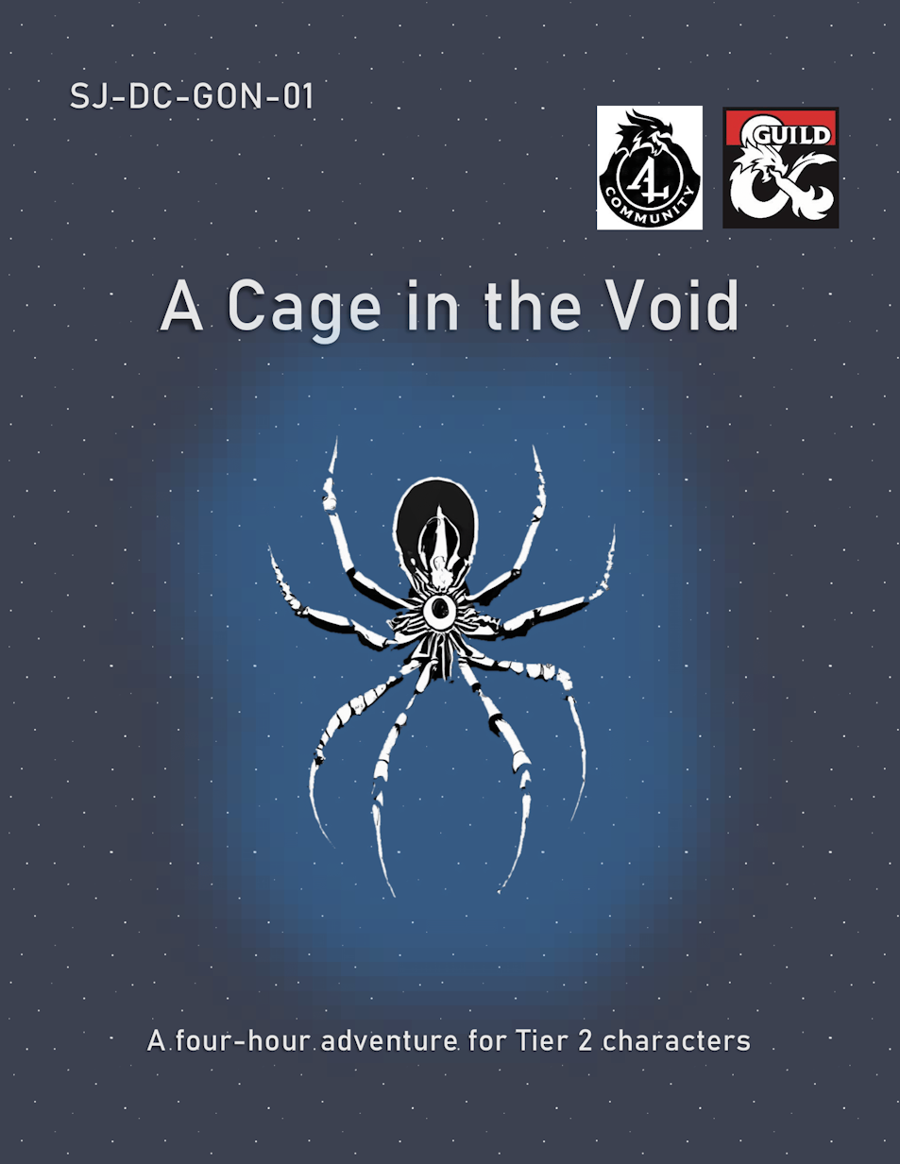 SJ-DC-GON-01 A Cage in the Void - Dungeon Masters Guild | DriveThruRPG