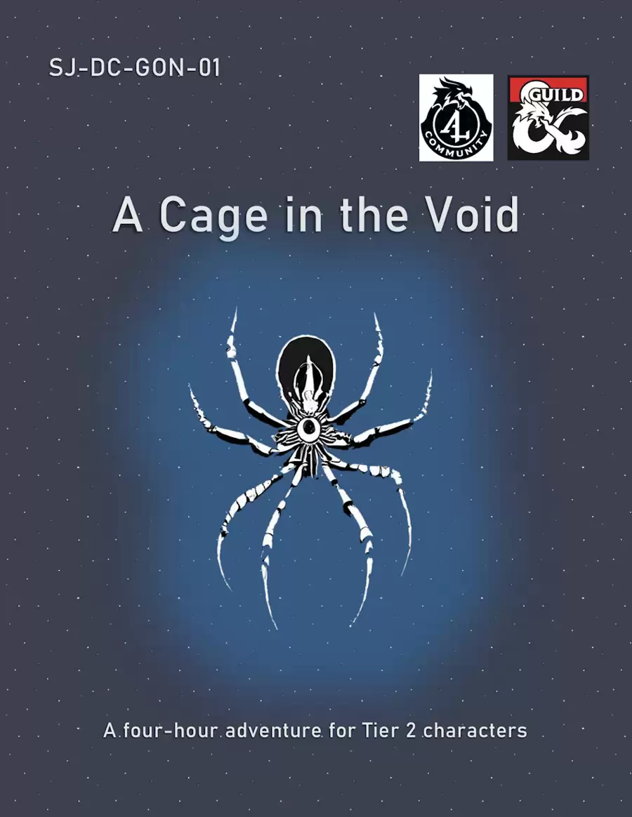 SJ-DC-GON-01 A Cage in the Void - Dungeon Masters Guild | DriveThruRPG