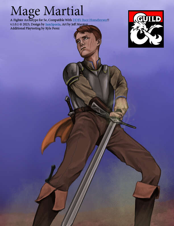 Mage Martial - Dungeon Masters Guild | DriveThruRPG