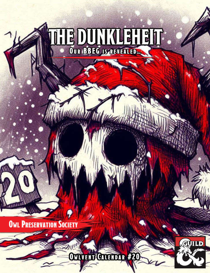 Owlvent Calendar #20 The Dunkleheit: A BBEG - Dungeon Masters Guild ...