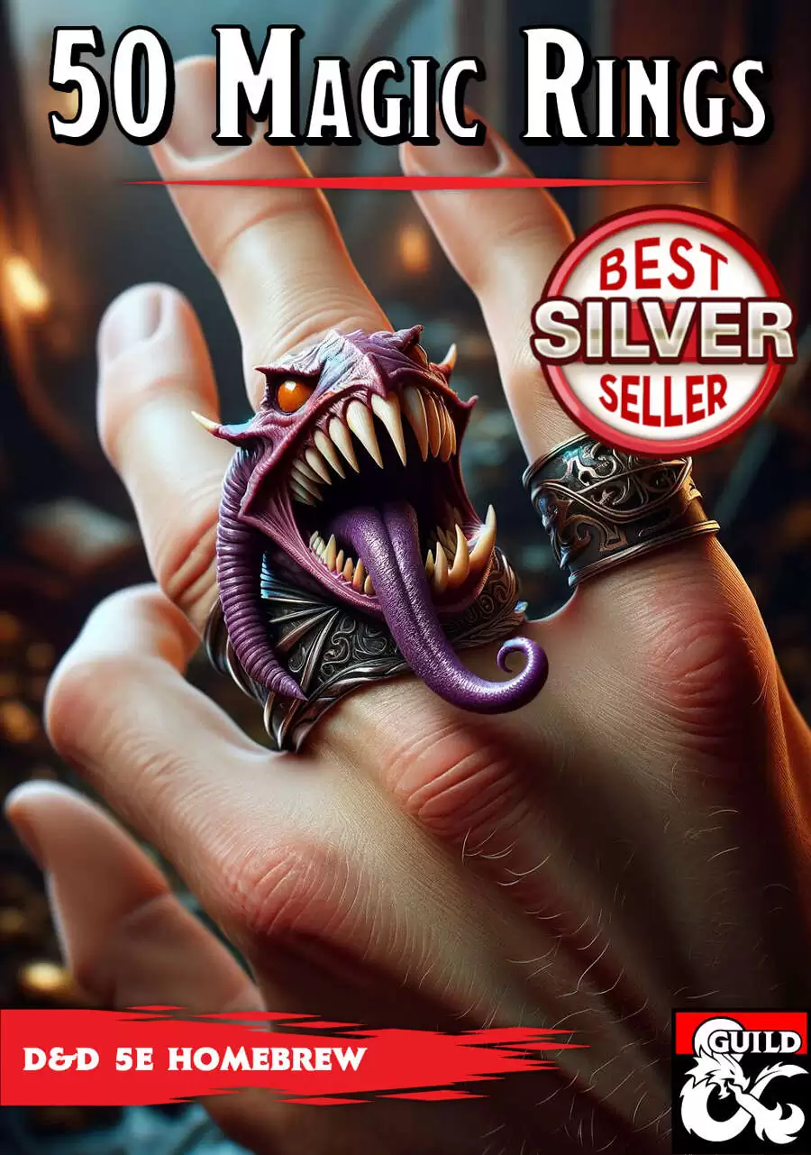 50 Magic Rings: Dragon's Mini-Hoard III - Dungeon Masters Guild ...