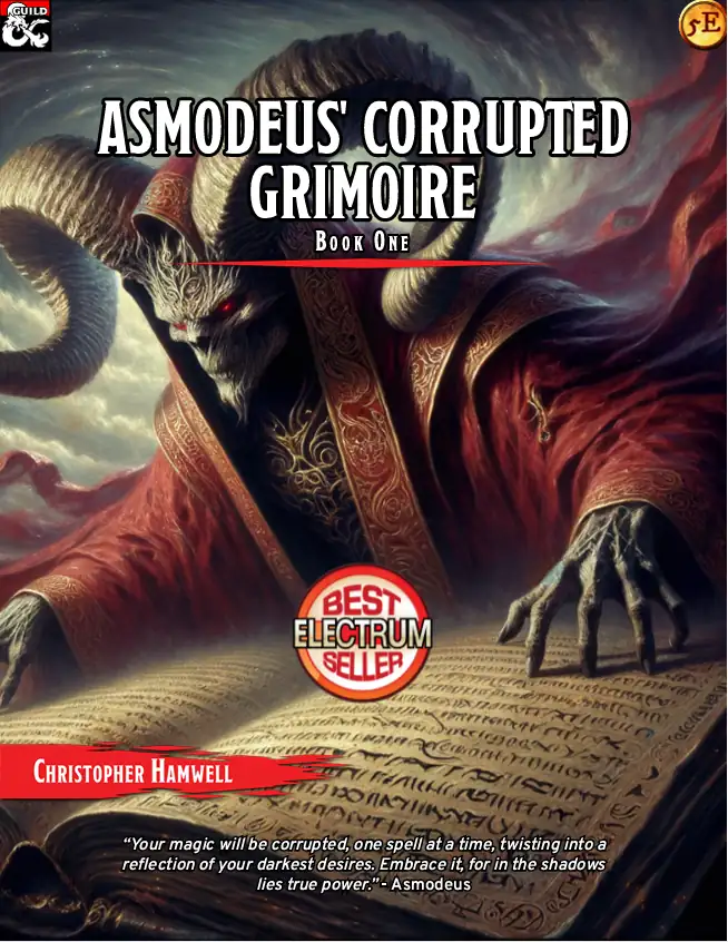 Asmodeus' Corrupted Grimoire: Book One - Dungeon Masters Guild ...