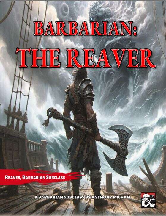 Barbarian: The Reaver - Dungeon Masters Guild | DriveThruRPG