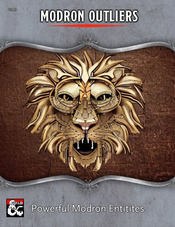 PSM3 Modron Outliers - Dungeon Masters Guild | DriveThruRPG