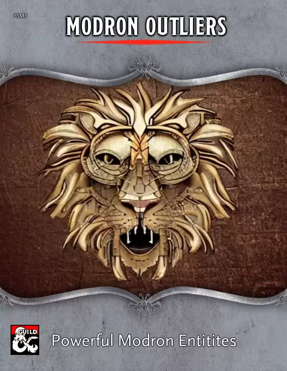 PSM3 Modron Outliers - Dungeon Masters Guild | DriveThruRPG