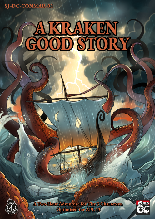 SJ-DC-CONMAR-02 A Kraken Good Story - Dungeon Masters Guild | DriveThruRPG