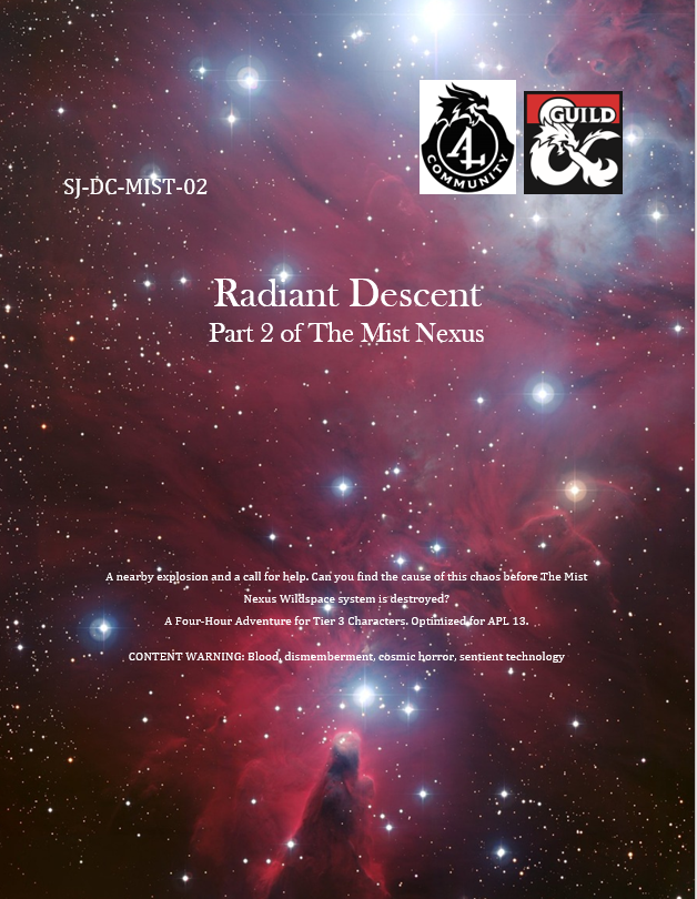 SJ-DC-MIST-02 Radiant Descent - Dungeon Masters Guild | DriveThruRPG