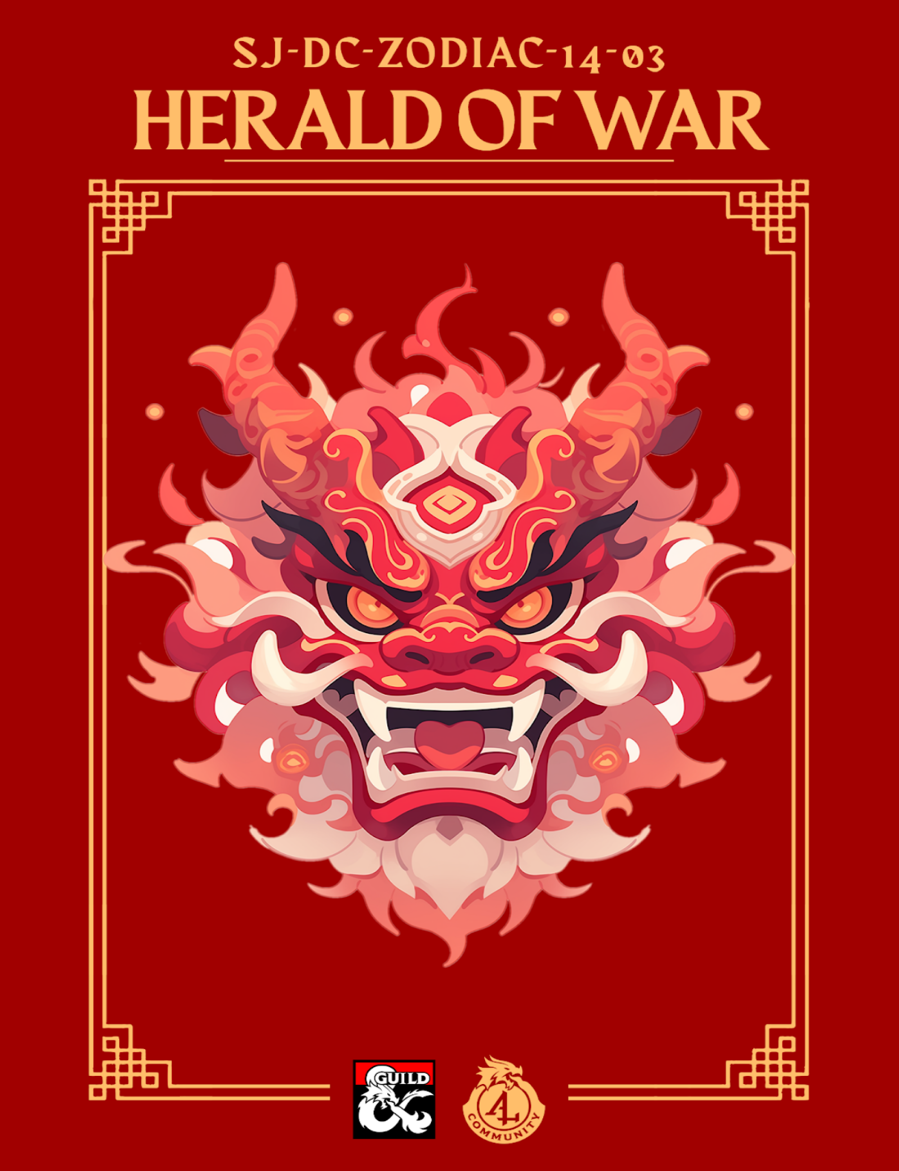 SJ-DC-ZODIAC-14-03 Herald of War - Dungeon Masters Guild | DriveThruRPG