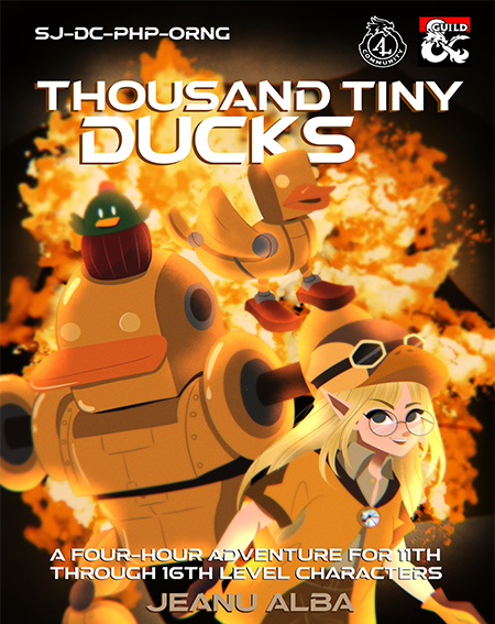 SJ-DC-PHP-ORNG: Thousand Tiny Ducks - Dungeon Masters Guild | DriveThruRPG
