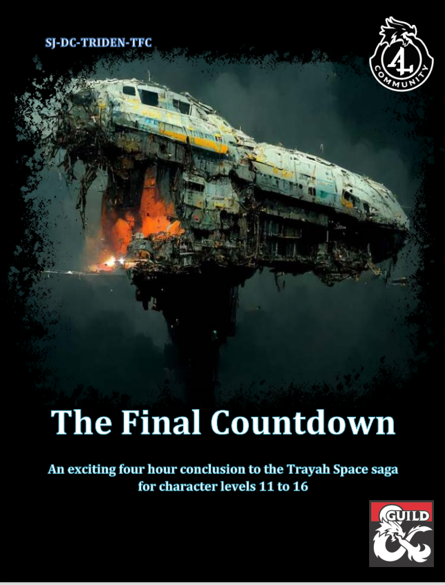 SJ-DC-TRIDEN-TFC The Final Countdown - Dungeon Masters Guild | DriveThruRPG