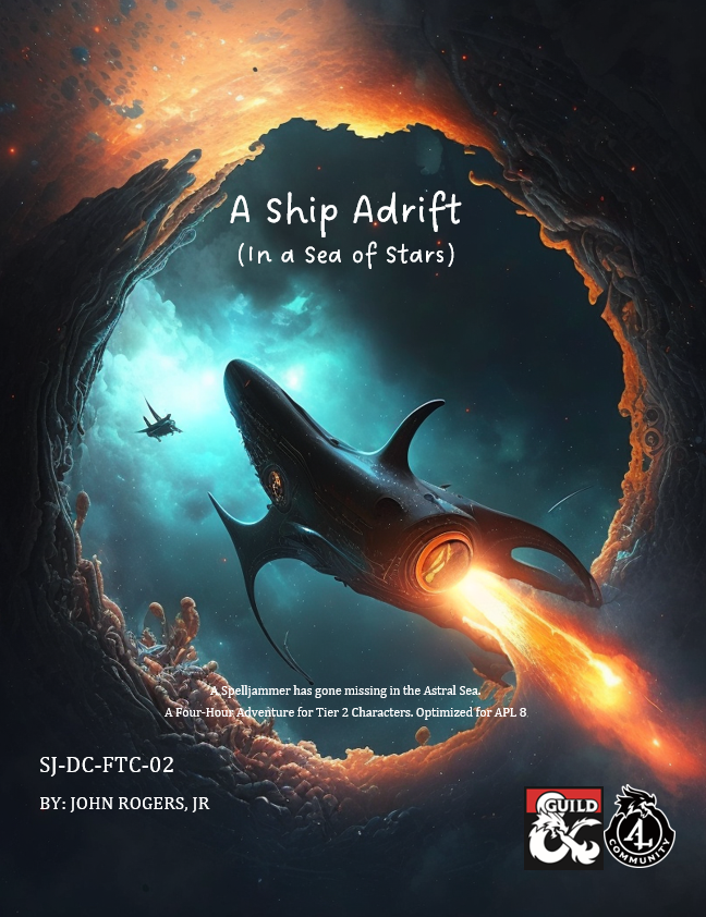 SJ-DC-FTC-02 A Ship Adrift v0.9 - Dungeon Masters Guild | DriveThruRPG
