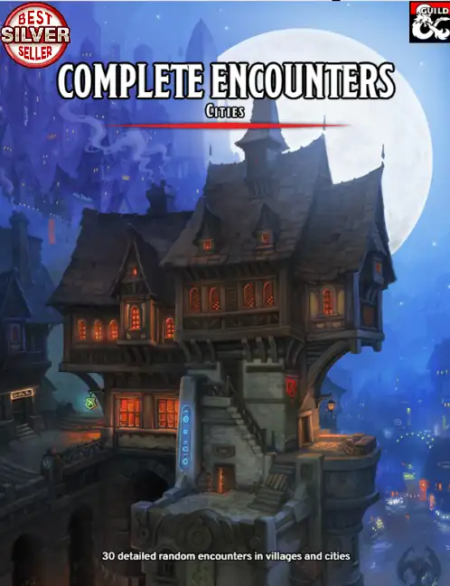Complete encounters for D&D - Cities - Dungeon Masters Guild | DriveThruRPG