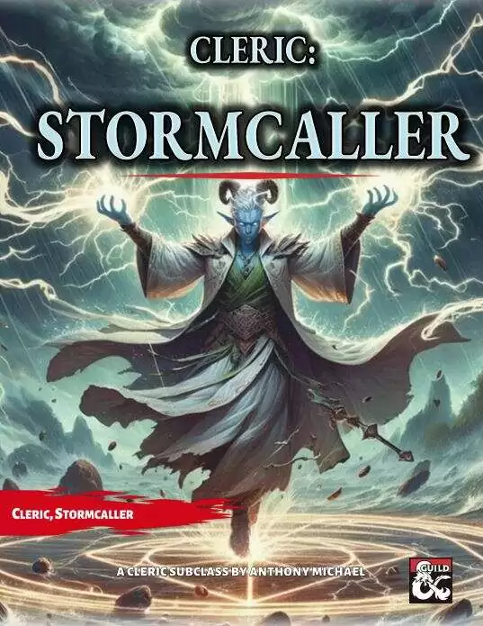Cleric: Stormcaller - Dungeon Masters Guild | DriveThruRPG