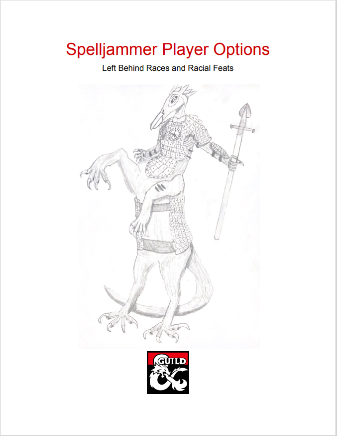 Spelljammer Player Options Left Behind Races and Racial Feats - Dungeon ...