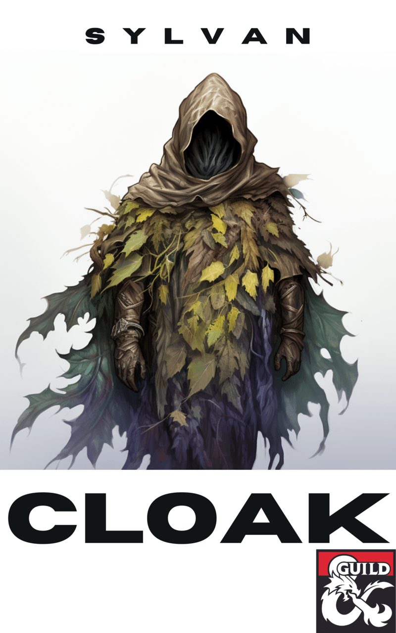 Sylvan Cloak (Uncommon Magical Item) - Dungeon Masters Guild | DriveThruRPG