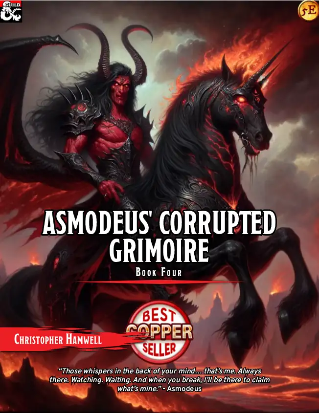 Asmodeus' Corrupted Grimoire: Book Four - Dungeon Masters Guild ...