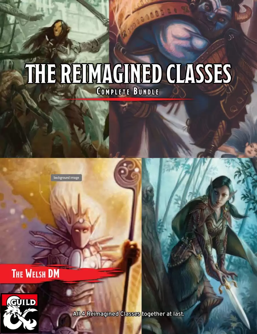 The Reimagined Class Bundle [BUNDLE] - Dungeon Masters Guild | DriveThruRPG