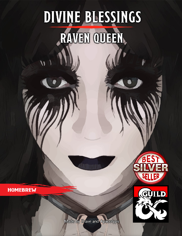 Divine Blessings - Raven Queen - Dungeon Masters Guild | DriveThruRPG