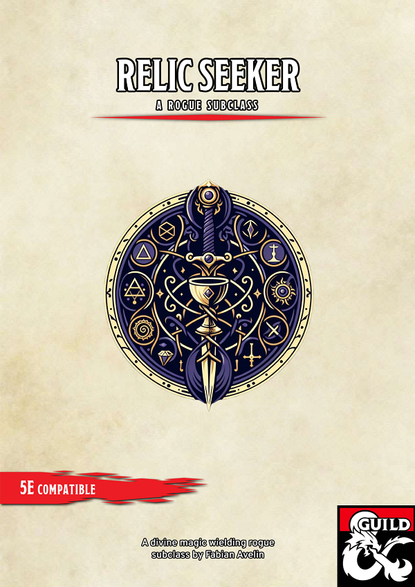 Relic Seeker - Roguish Archetype - Dungeon Masters Guild | DriveThruRPG