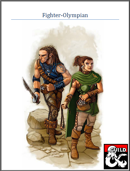 Fighter-Olympian - Dungeon Masters Guild | DriveThruRPG