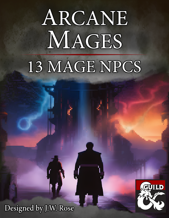 Thirteen Arcane Mage NPCs - Dungeon Masters Guild | DriveThruRPG