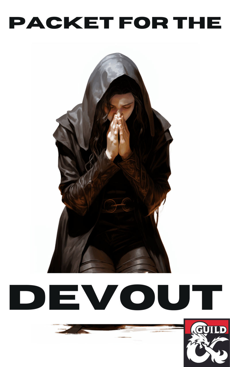 Packet for the Devout (Magic for Clerics, Paladins, and other holy ...