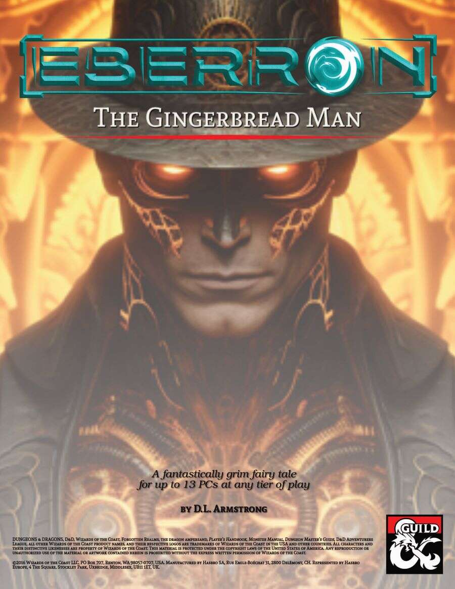The Gingerbread Man - Dungeon Masters Guild | DriveThruRPG